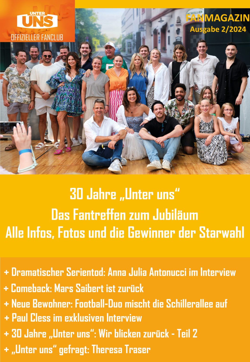 Miriam Lahnstein: „Ich mag die Freundschaft zwischen Ute und Patrizia!“ – Offizieller „Unter uns ...