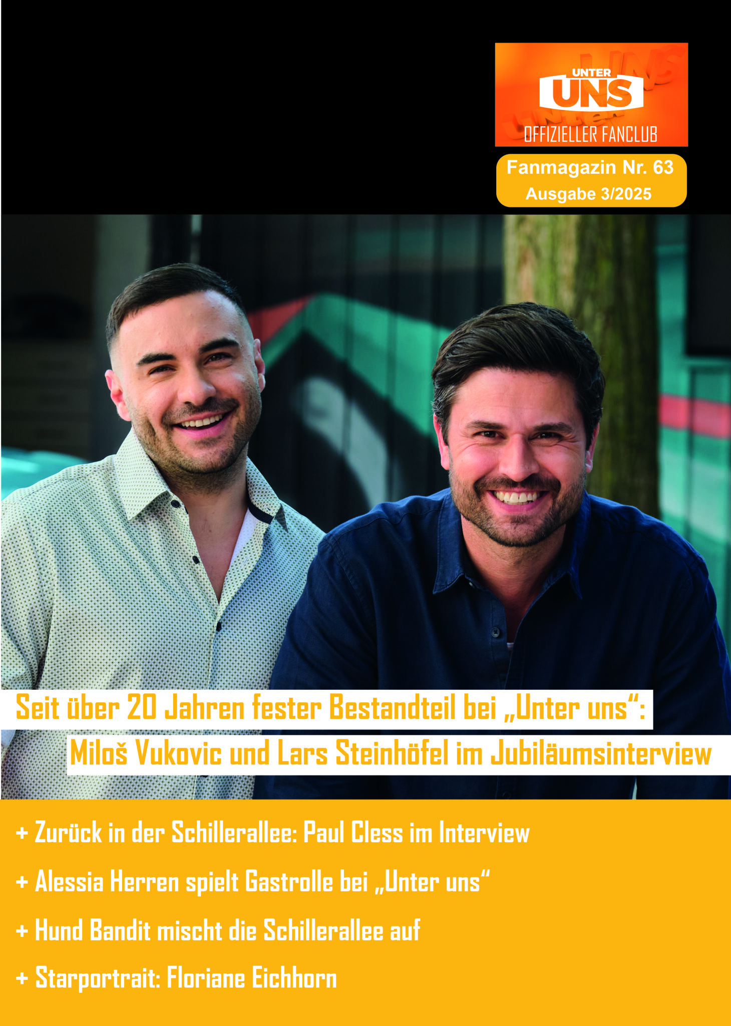 Neues Fanmagazin 3/2025 jetzt erhältlich – Offizieller „Unter uns“-Fanclub